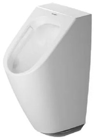 Duravit ME by Starck - Elektronický pisoár, bateriové napájení, Rimless, s WonderGliss, alpská bílá 28093100001