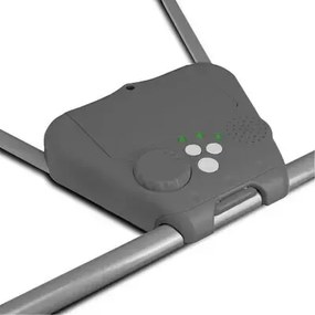 LIONELO Dětské houpací křesílko Otto Cozy Grey / od narození