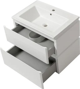 Lavedo Lion II 70 White koupelnová skříňka s umyvadlem