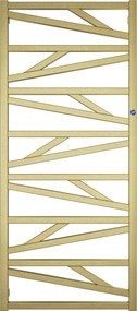 Hopa TRICK Gold koupelnový radiátor 530 x 1187 mm zlatý RADTRK501284SP