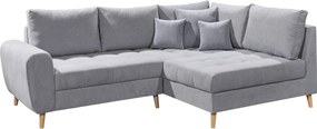 XXXLutz ROHOVÁ SEDAČKA, textil, kompozitní dřevo, světle šedá MID.YOU - Sedací soupravy - 002220026001