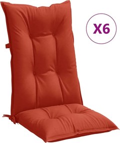 vidaXL Souprava polštářů pro vysokou židli 6 ks Polyester [4002357] Barva: melanžová antracitová
