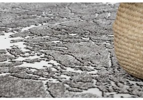 koberec MATEO 8036/644 Moderní mramor strukturální šedá velikost 140x190 cm | krásné koberce cz