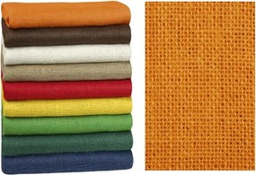 Bellatex Dekorační jutová plachetka 1,3m x 3m oranžová