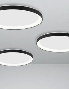 Stropní svítidlo LED se stmíváním Pertino 58 3000K černé