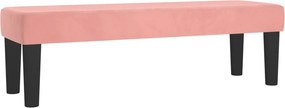Box spring postel s matrací růžová 180x200 cm samet 3137862