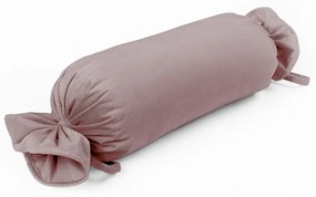 Biante Sametový polštář válec bonbon Velvet Premium SVP-031 Tmavě starorůžový 15x40 cm