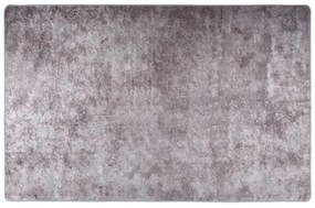 Koberec pratelný 80 x 150 cm šedý 337958