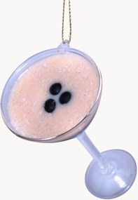 Ručně foukaná vánoční ozdoba Espresso Martini
