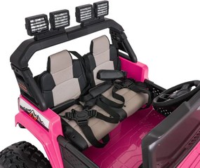 Elektrické autíčko Extreme Sport 4x4 růžové