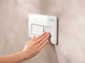 Hansgrohe iFrame Original Q - Ovládání splachování bílá