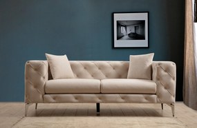 Atelier del Sofa 2-místná pohovka Como - Ecru, Okrová