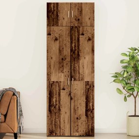Úložná skříňka 2 ks Staré dřevo 80 x 42,5 x 225 cm 3394515