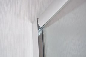 ARTTEC Sprchový kout rohový s posuvnými dveřmi ONYX C 2 čiré sklo 116 - 121 x 72,5 - 75 x 195 cm XONY0014