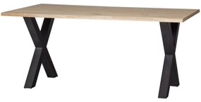WOOOD Jídelní stůl TABLO dub 180x 90 cm (X noha)