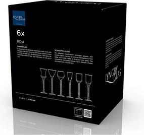 Skleničky v sadě 6 ks na panáky 50 ml Roma – Lyngby Glas