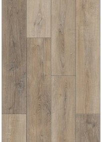 Mexen Casa Grande, vinylová podlaha 1240x182 mm SPC 6,5 mm, IXPE 1,5 mm, 4stranná V-drážka, dub, F1014-1240-182-505-4V1-01