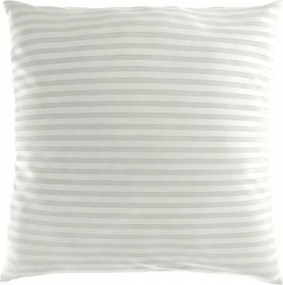 Kvalitex Povlak na polštář Atlas grádl 1cm proužek bílý se zipem 70x90cm