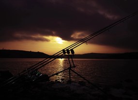 Malvis Fototapeta Večerní rybaření Vel. (šířka x výška): 216 x 140 cm