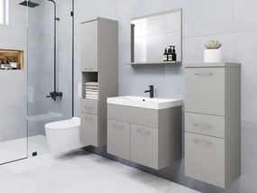 Koupelnový nábytek Lumia, Barva: šedé palladium, Sifon k umyvadlu: ano, Baterie: bez baterie