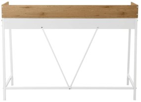 Pracovní stůl s deskou v dubovém dekoru 50x120 cm Savona – Støraa