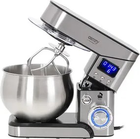 Camry CR 4223 stříbrná / Kuchyňský robot / 2000 W / 5 l / 6 rychlostí