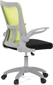 Dětská otočná židle zelená KA-K2008 GRN