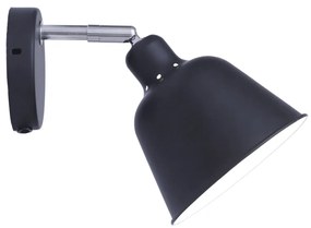 Halo Design 737505 nástěnná lampa Carpenter černá, ø15cm