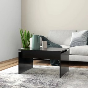 vidaXL Konferenční stolek 68 x 50 x 38 cm dřevotříska [808336] Barva: hnědý dub