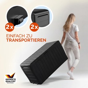Úložný box na podsedáky Marvel Plus antracitová 270L