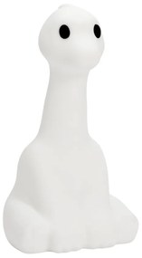 OnaDnes -20% Bílá plastová dětská LED lampa Mr. Maria Nova 30 cm