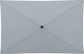 Doppler myZone zahradní slunečník 190 x 125 cm světle šedá
