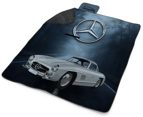 Sablio Plážová deka Mercedes-Benz 300 SL V lese: 200x140 cm