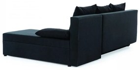 Nejlevnější nábytek Rohová sedačka MARGATE 01, tmavě šedá látka