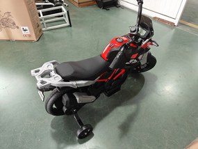 AIYAPLAY Dětská elektrická motorka BMW G310 GS, červená