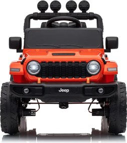 LEAN Toys Oranžové vozidlo na akumulátor DK-JWR558
