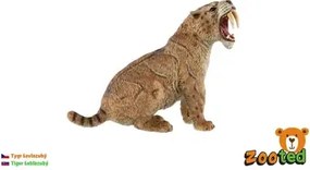 ZOOTED Figurka Tygr šavlozubý / Dinosaurus / Plast / 11 cm