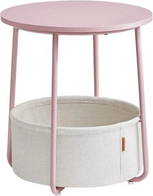 Odkládací stolek Owhi růžový