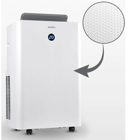 Přenosná klimatizace 14000 BTU s odvlhčovačem a topením WiFi 37l za 24 hodin Berdsen BD-583