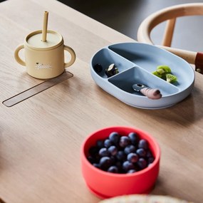 Červená silikonová dětská miska ø 6 cm Enkei – OYOY Mini