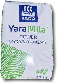 Vícesložkové hnojivo Yara Mila Power 20-7-10 25 kg Čerstvá dodávka Npk max