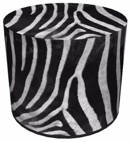 Kulatý taburet - Zebra