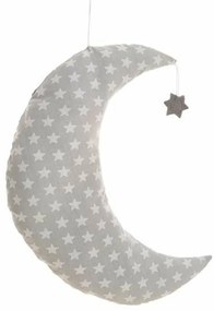 Polštářek Měsíc Šedý 38 x 30 cm