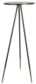 Černý odkládací stolek Truus – 50x100 cm