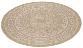Ayyildiz Kusový koberec COMILLA 0887, Béžová Rozměr koberce: 200 cm KRUH