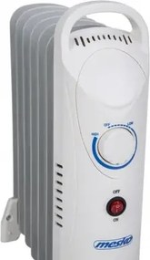 Mesko MS 7804 bílá / Elektrický olejový radiátor / 7 žeber / 800W