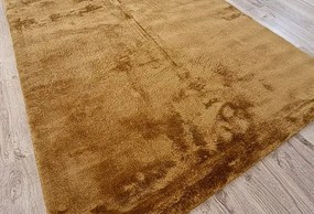 HU Zlatý koberec Plush Deluxe Gold Rozměr: 60x100 cm