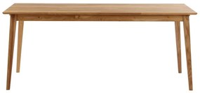 Přírodní dubový jídelní stůl Rowico Filippa, 180 x 90 cm