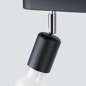 Sollux Lighting Stropní svítidlo FORNES 3 černé