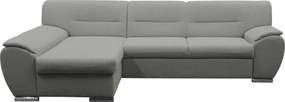 XXXLutz ROHOVÁ SEDAČKA, textil, světle šedá MID.YOU - Sedací soupravy - 001574004510
